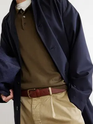 A.p.c. Riou Virgin Wool Polo Shirt