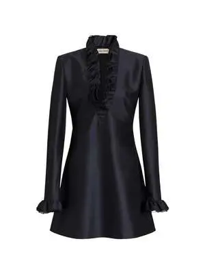 Alberta Ferretti V-neck Dress - Multicolor