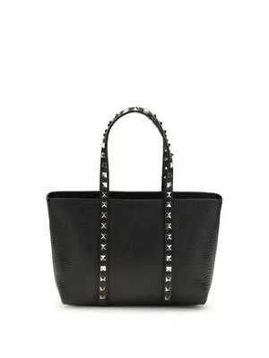 Valentino Garavani Small Rockstud Tote Bag - Black