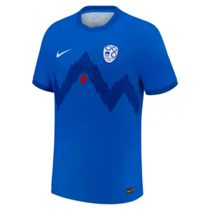 Nike Slovenia 2026 Match Away Aero-fit Soccer Authentic Jersey - Blue