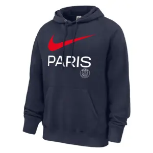 Nike Paris Saint-germain Club Fleece Pullover Hoodie - Blue