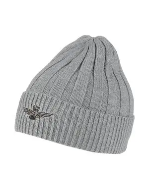 AERONAUTICA MILITARE Cotton Beanie - Grey