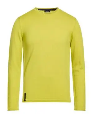DISTRETTO 12 Sweater Lime Size Virgin Wool - Green