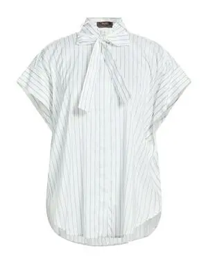 MOORER Top Sky Size Cotton, Silk - Blue