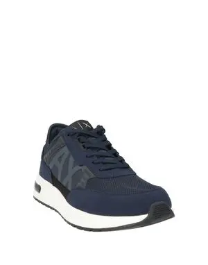 Armani Exchange Sneakers Midnight Size Polyester, Polyurethane, Thermoplastic Polyurethane