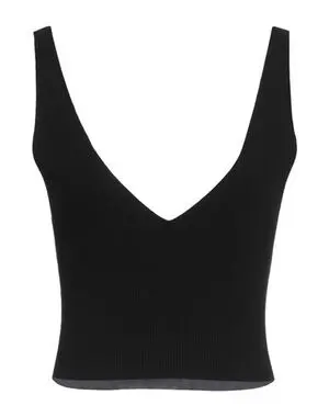 Liu Jo Top Size Viscose, Polyester - Black