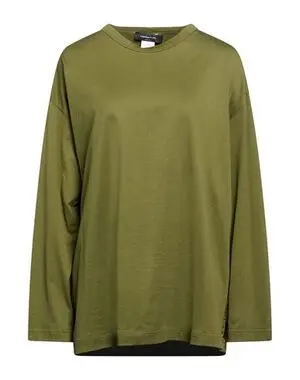 Fabiana Filippi T-shirt Military Size Cotton, Viscose - Green