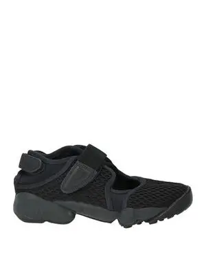 Nike Ballet Flats Size Textile Fibers - Black