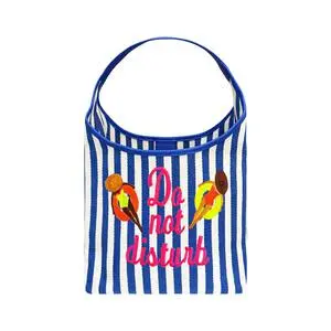 LILLY LOVES Do Not Disturb Beach Bag - Blue
