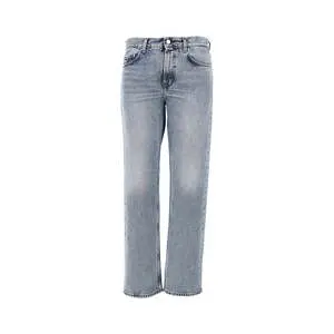 TOTEME Vintage Wash Straight Jeans - Blue