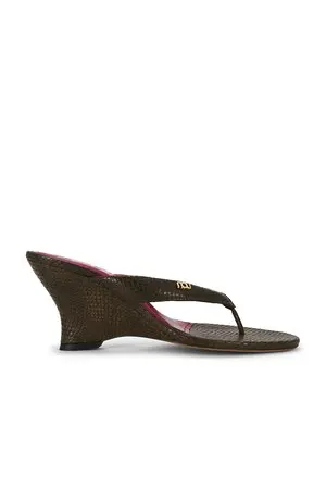 NOU Puff Wedge Sandal