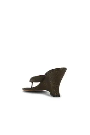 NOU Puff Wedge Sandal