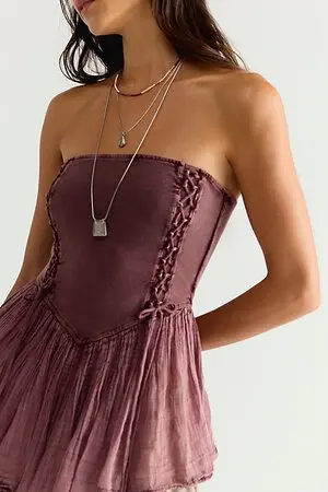 FP ONE Cova Tube Top - Raspberry