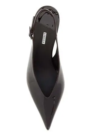 LE SILLA Patent Leather Slingback Pumps