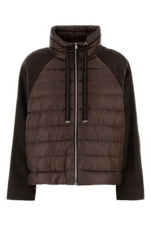 Herno Chocolate Nylon Down Jacket