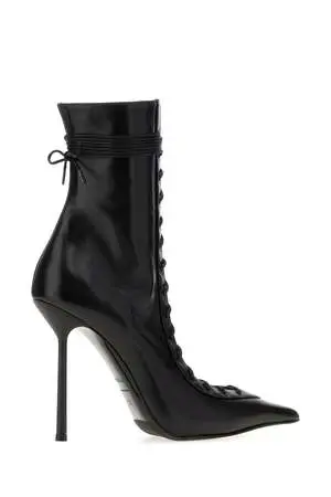 LE SILLA Leather Colette Ankle Boots