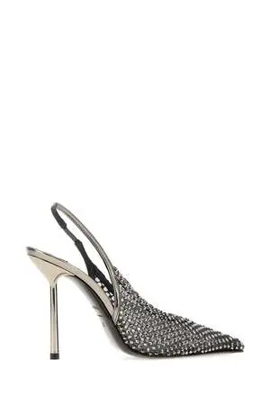 LE SILLA Embellished Mesh Gilda Pumps