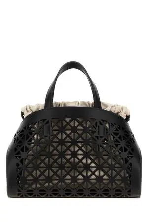 FERRAGAMO Leather Mini Hug Handbag