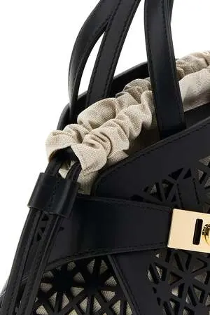 FERRAGAMO Leather Mini Hug Handbag