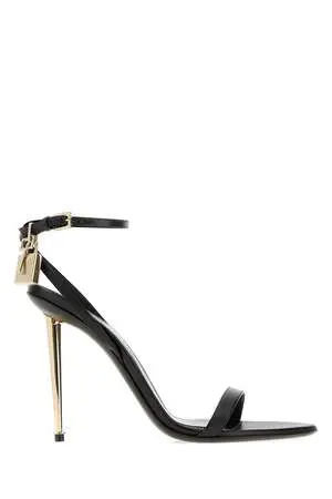 TOM FORD Leather Sandals - Black