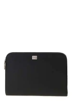 Dolce & Gabbana Leather Sicily Clutch