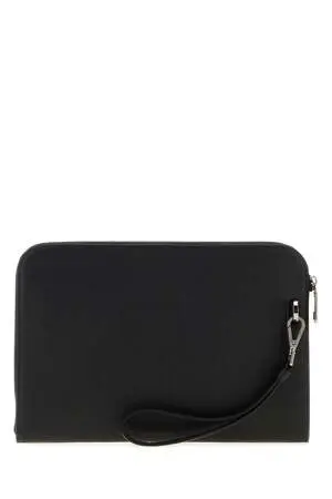 Dolce & Gabbana Leather Sicily Clutch