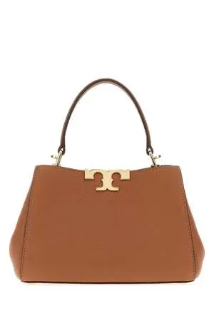 Tory Burch Camel Leather Mini Eleanor Handbag