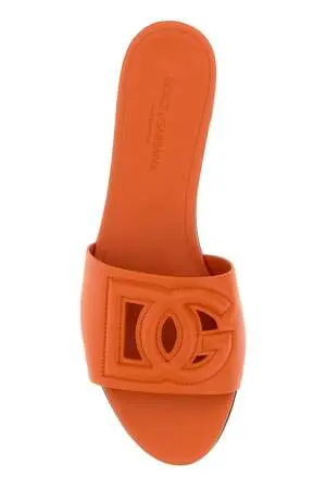 Dolce & Gabbana Nappa Leather Slippers