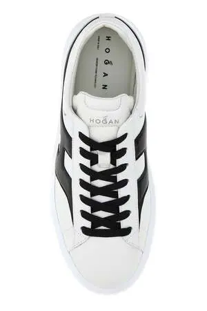 Hogan Leather H-stripes Sneakers
