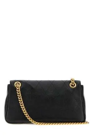 Tory Burch Leather Small Charlie Shoulder Bag