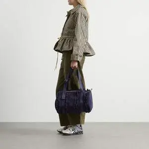 DAMSON MADDER Brooke Frill Barrel Bag