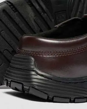 Dr. Martens Aurix Satin Finish Leather Mules