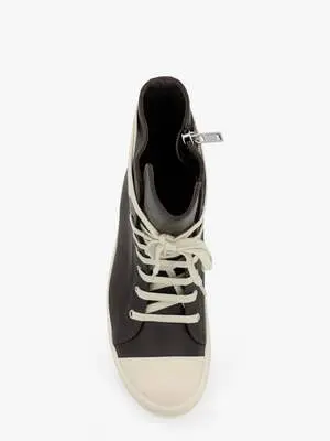 Rick Owens Leather Sneakers