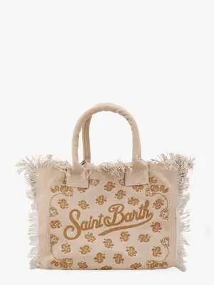 MC2 SAINT BARTH Vanity Cotton Handbag