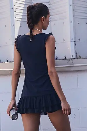 EMMA NAVARRO X FP MOVEMENT Hot Streak Tennis Dress - Black