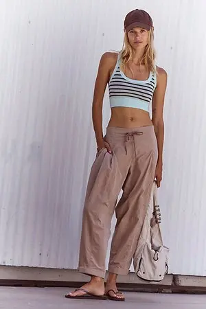 Free People Soft Ridge Pants - Sandy