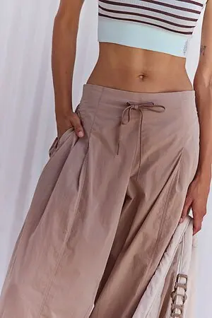 Free People Soft Ridge Pants - Sandy