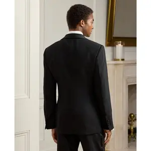 Ralph Lauren Gregory Hand-tailored Wool Shawl Tuxedo