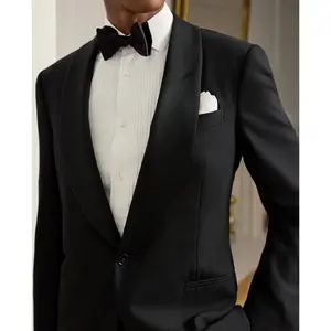 Ralph Lauren Gregory Hand-tailored Wool Shawl Tuxedo