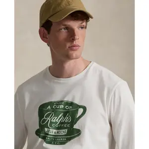 Ralph Lauren Custom Slim Fit ’s Coffee T-shirt