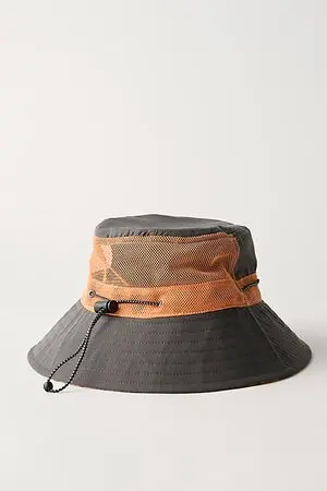 Free People Take A Hike Bucket Hat - Brown Combo