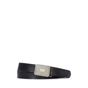 Ralph Lauren Engine Turned–buckle Leather Belt