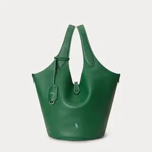 Ralph Lauren Polo Play Leather Tote - Juniper