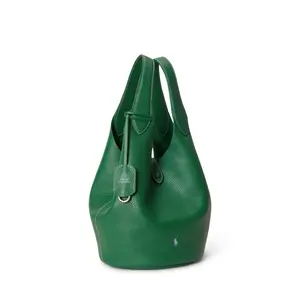 Ralph Lauren Polo Play Leather Tote - Juniper
