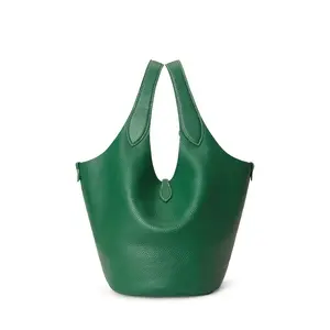 Ralph Lauren Polo Play Leather Tote - Juniper