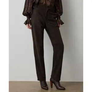 Ralph Lauren Keegan Lamb-suede Pant