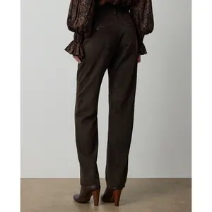 Ralph Lauren Keegan Lamb-suede Pant