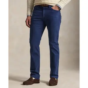 Ralph Lauren Hampton Straight Garment-dyed Jean - Light Navy