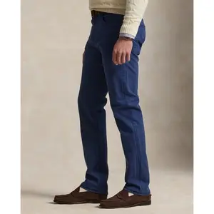Ralph Lauren Hampton Straight Garment-dyed Jean - Light Navy