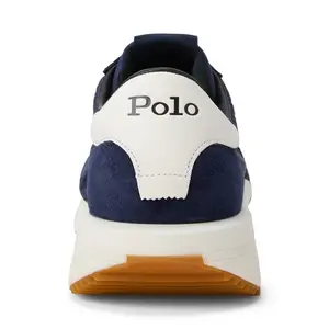 Ralph Lauren Train 89 Suede-paneled Sneaker